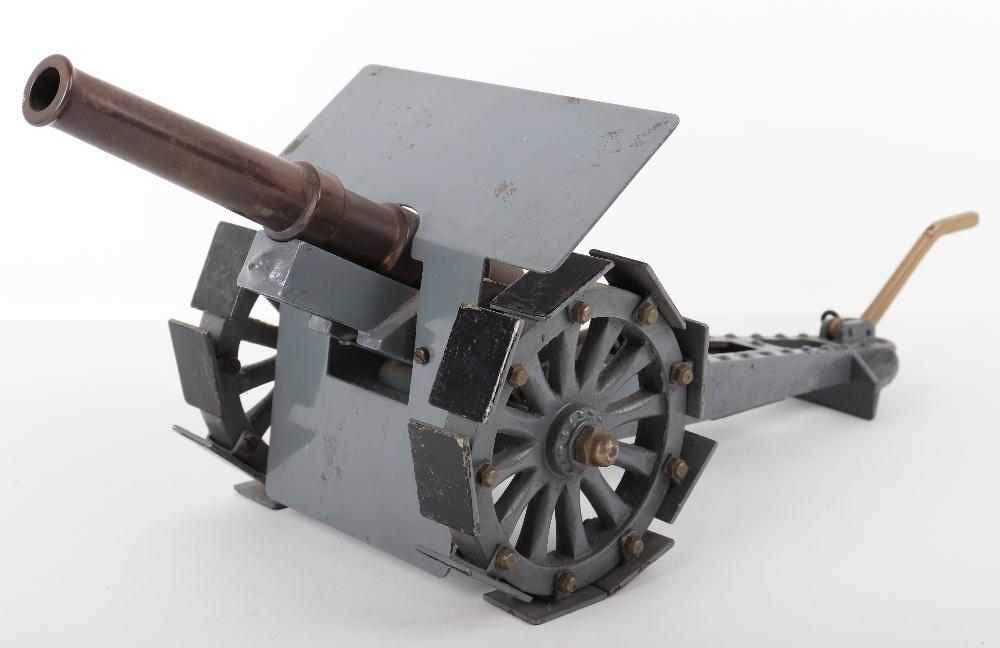 Well Detailed Model Of An Imperial German Field Gun By