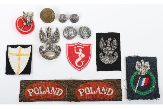 WW2 Polish Badge Selection (#0293) on Oct 20, 2021 | C & T Auctioneers ...