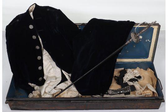 Full British Court Dress Uniform in Storage Tin - Oct 20, 2021 | C & T ...