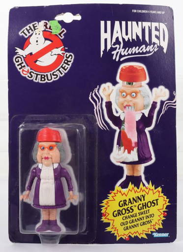 Vintage Kenner The Real Ghostbusters Haunted Humans Granny Gross Ghost ...