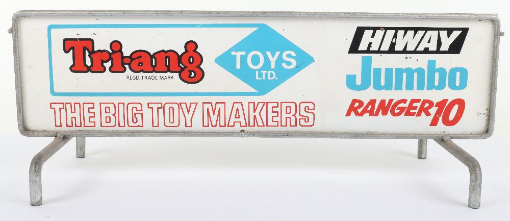 A Scarce Tri-ang Toys Metal Double sided Shop Sign (#0088) on Jul 06 ...