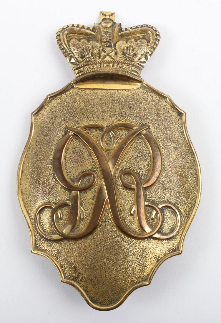 Scarce British Officers Shako Plate 1812-16 - Jul 28, 2022 | C & T ...