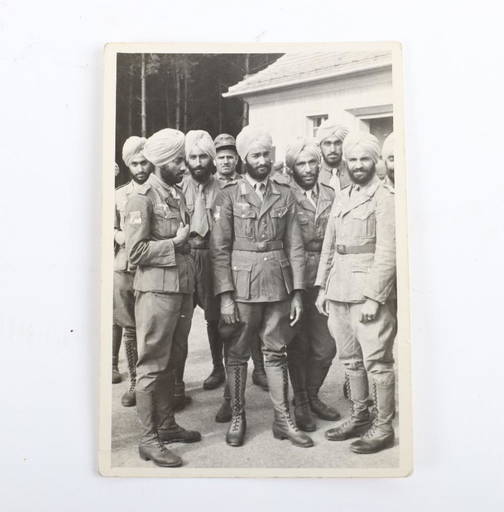 Rare Snapshot Photograph of Indian Azad Hind Legion Interest - Jul 28 ...