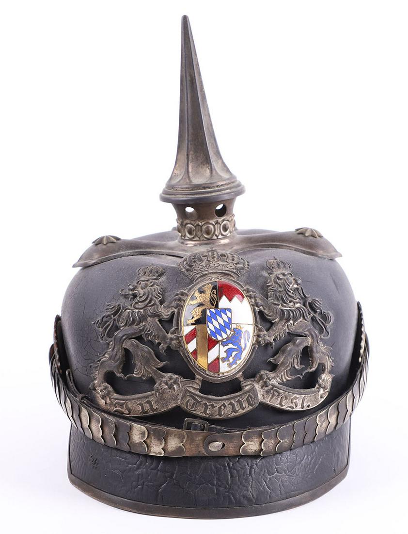 Imperial German Bavarian Generals Pickelhaube - Apr 05, 2023 | C & T ...