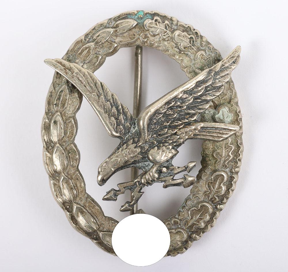 Ww2 German Luftwaffe Radio Operators Qualification Badge Auction