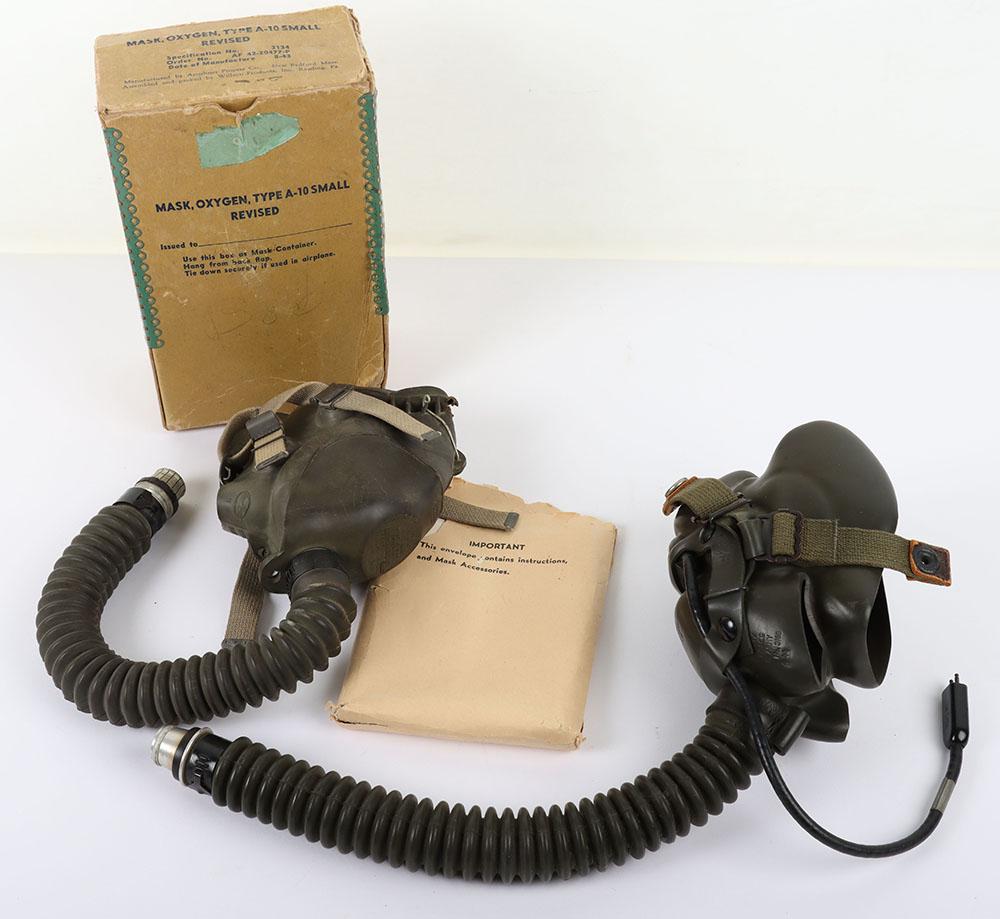 Ww2 Usaaf Type A-10 Aircrew Oxygen Mask Auction