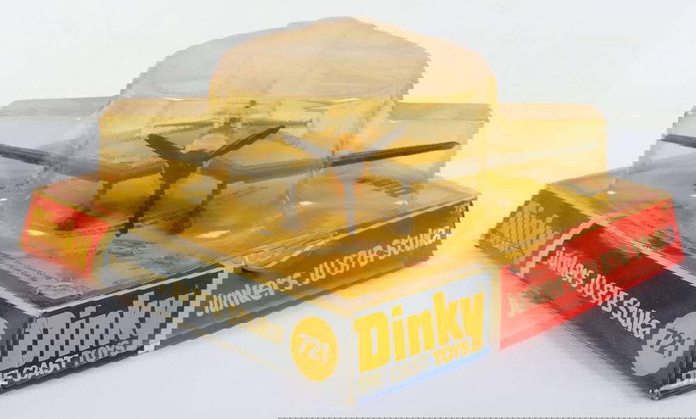 Dinky Toys 721 German Junkers Ju 87b Stuka Aircraft With Dropping Cap ...