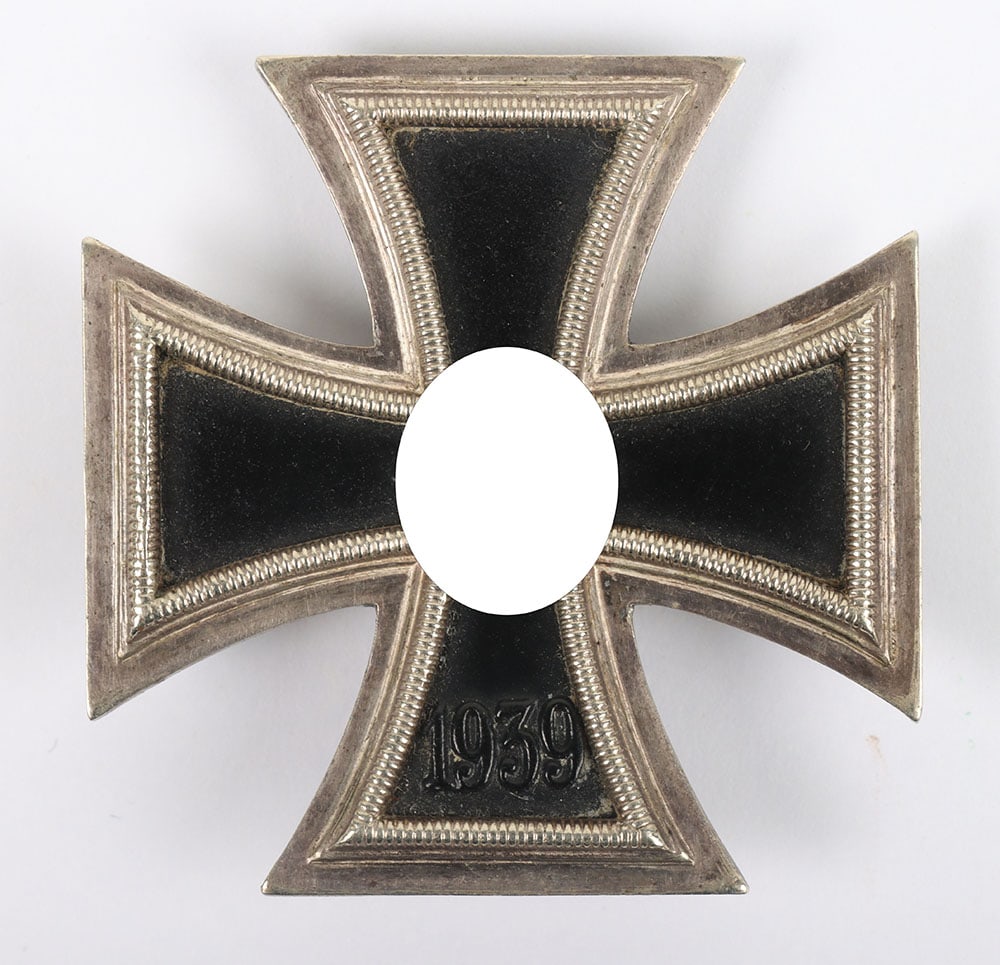 Ww2 German 1939 Iron Cross 1st Class By Wilhelm Deumer