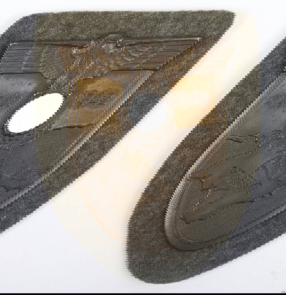 Ww2 German Army / Waffen-ss Krim Campaign Shield Auction