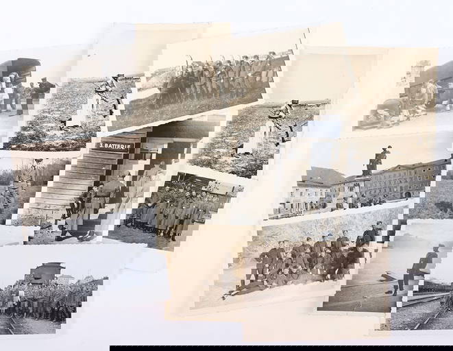 Grouping Of Ww2 German Luftwaffe Flak Unit Photographs