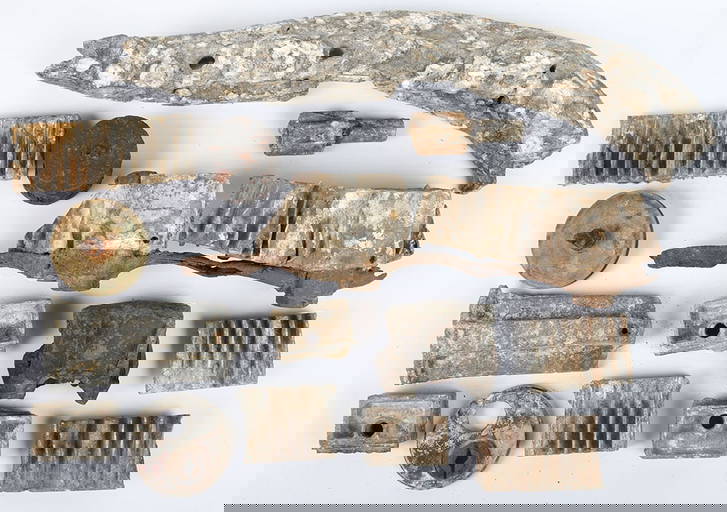 Grouping Of Ground Dug Relics Of V1 (doodlebug) Rocket