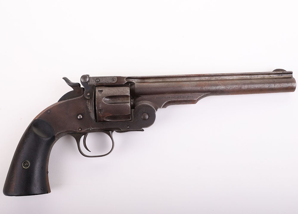 1875 Model Smith And Wesson Schofield Revolver, Serial No. 5476 ...