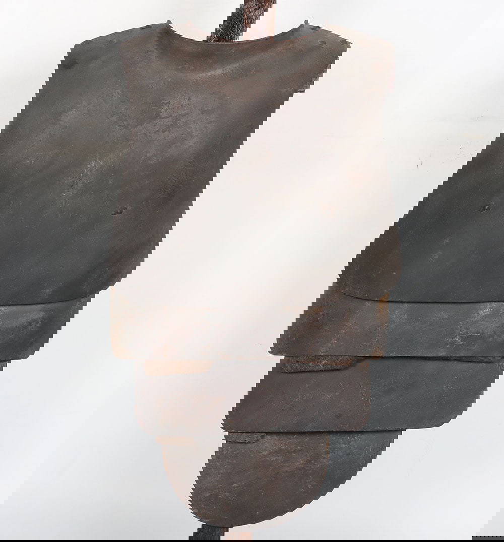 Ww1 German Trench Body Armour (sappenpanzer) Auction