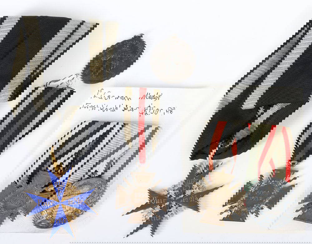 Ww1 German Medals Auction