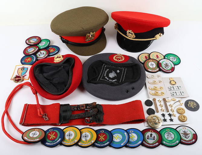 Malawi Military Police Nco Peaked Cap