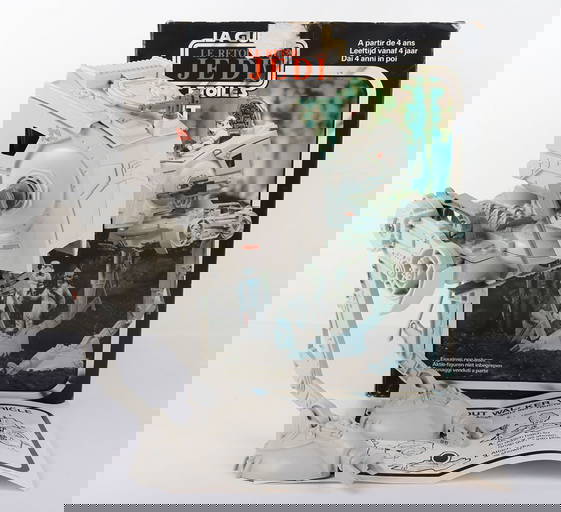 Vintage Star Wars Return Of The Jedi Scout Walker Vehicle Boxed Meccano ...