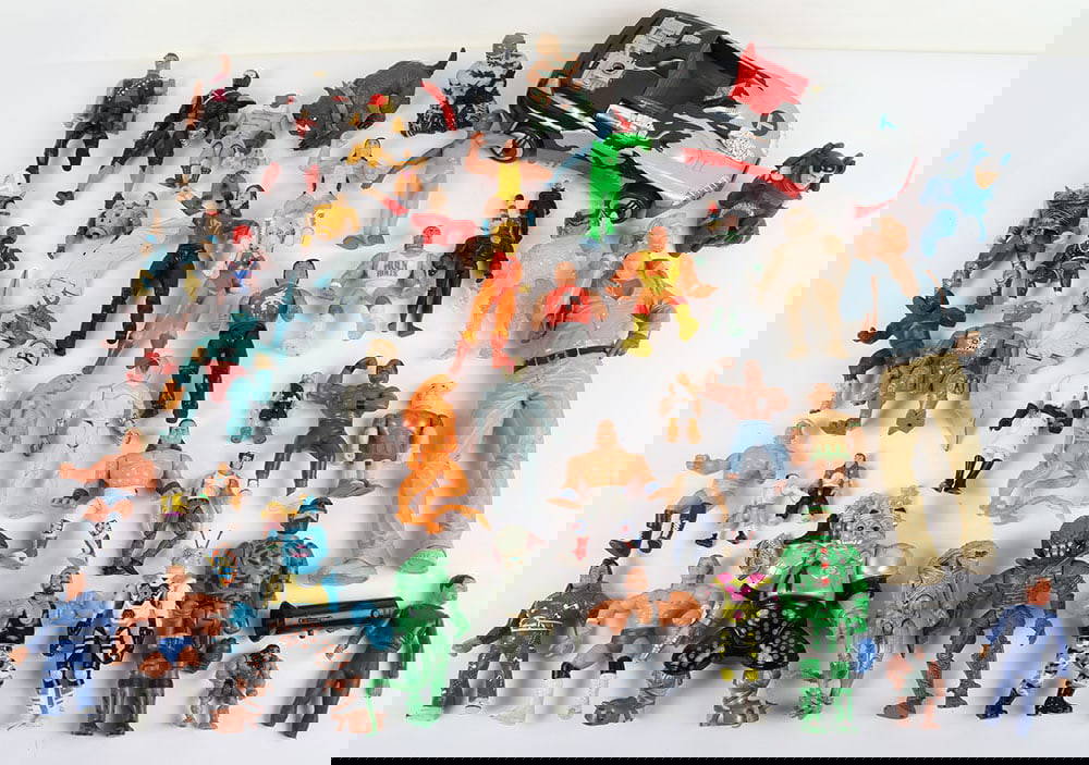 Vintage And Modern Action Figures, Auction