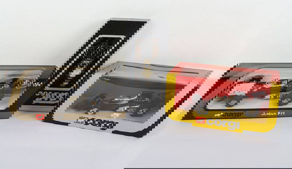 Rare German Promotional Avus Corgi 154 Jps Lotus Formula 1 Racing Car ...