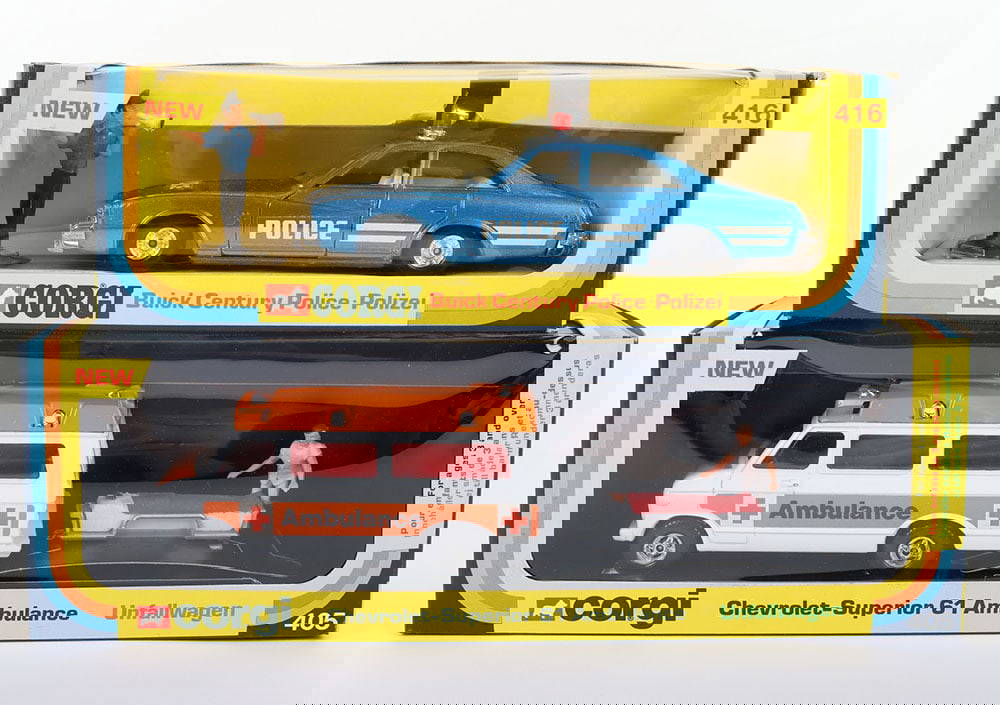 Corgi 405 Chevrolet-superior 61 Ambulance Auction