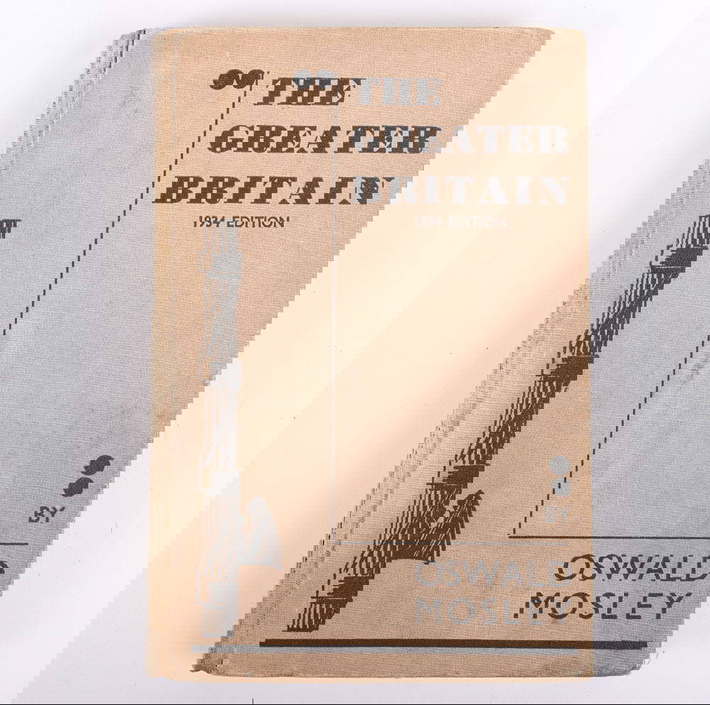 1934 British Union Of Fascists Buf The Greater Britain Book By Oswald ...