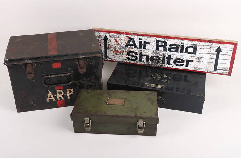 Ww2 Arp First Aid Tins