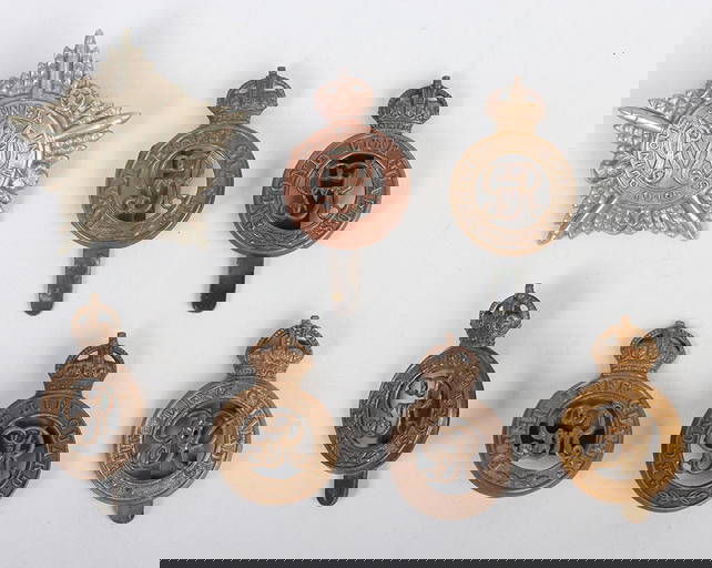 Ww1 British Guards Cap Badges