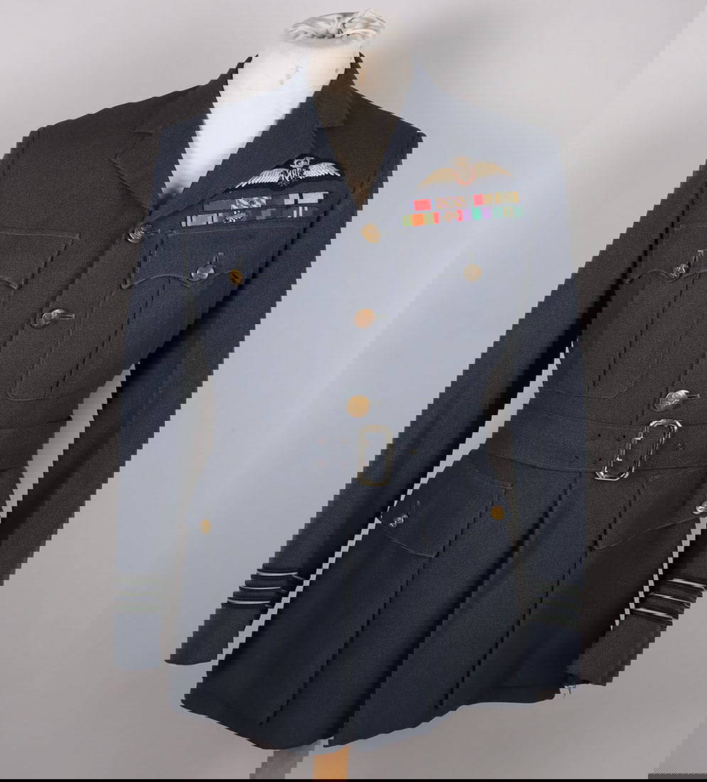 Royal Air Force Officers Service Dress Tunic Auction