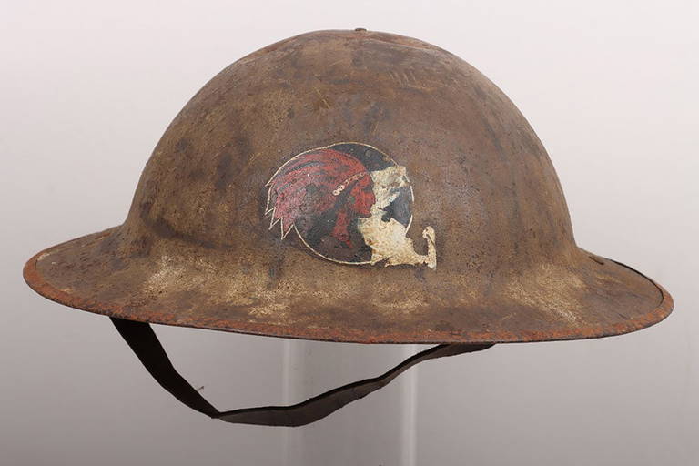 Ww1 American Steel Helmet 26th Infantry Division 101st Field Artillery