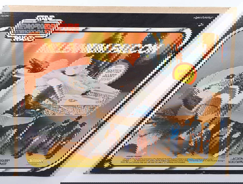 Scarce Variant Vintage Star Wars Empire Strikes Back Kenner, Millenium ...