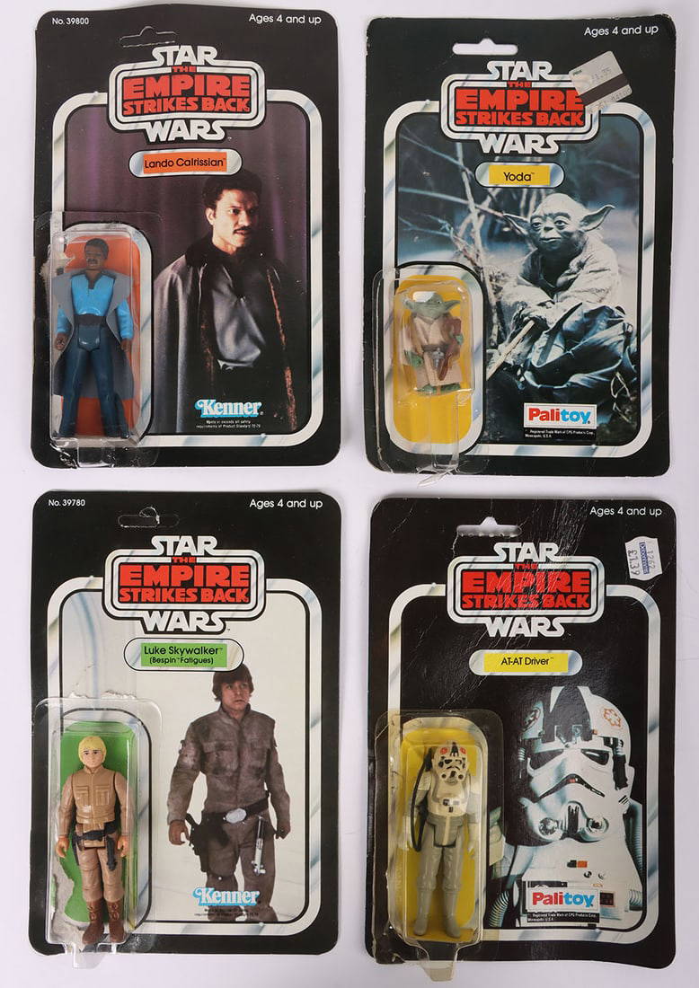Four Vintage Star Wars The Empire Strikes Back Palitoy And Kenner ...