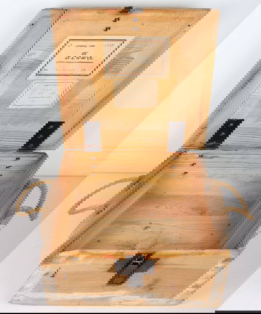 Ww2 German Flak Ammunition Box Auction