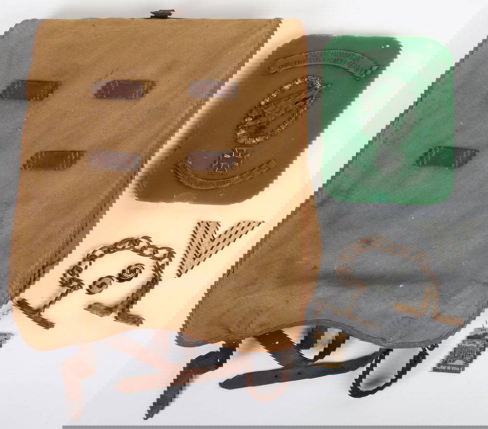 German Military Backpack Auction