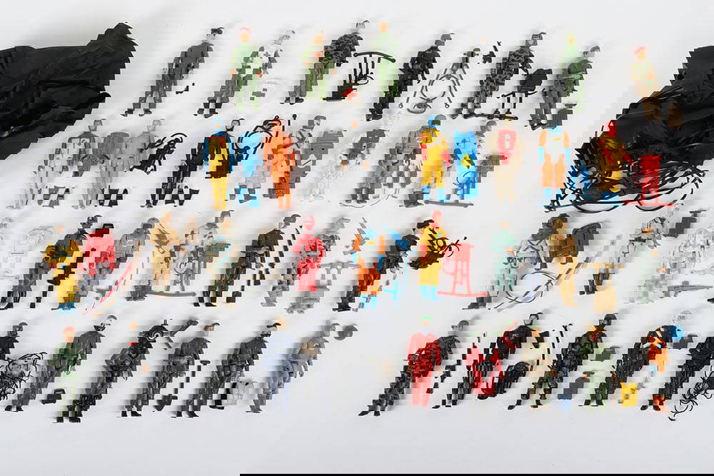 Quantity Of Vintage Action Force Action Figures Palitoy, Auction