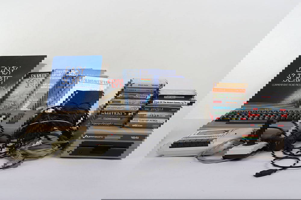 Vintage Commodore 64 Console And Games Auction