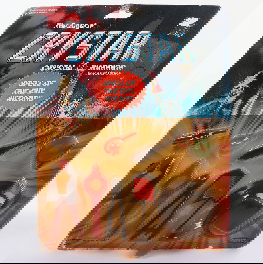 Scarce Vintage The Saga Of Crystar Spell Of The Evil Wizard Action ...