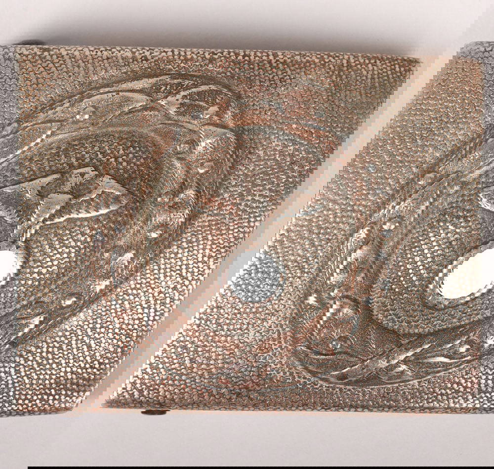 Scarce German Dlv Belt Buckle By Unknown Maker Auction