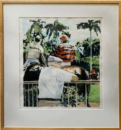 Signed Original Watercolor Painting