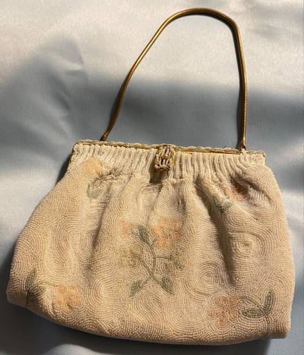 Vintage Handmade In France Purse