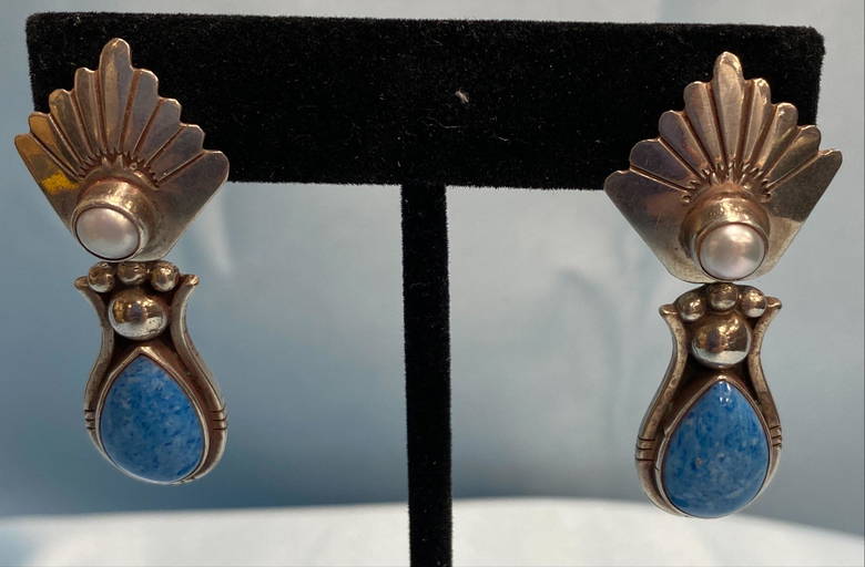 Richard Begay Navajo Earrings