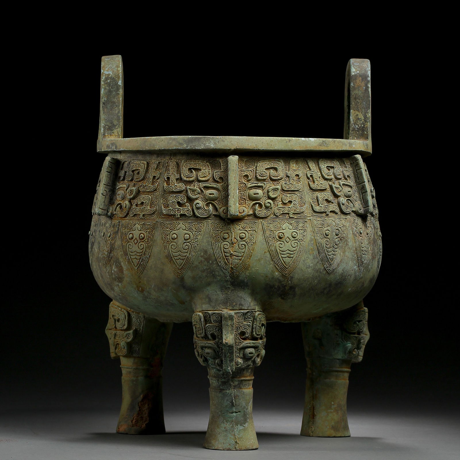 Ancient Chinese Bronze Ding