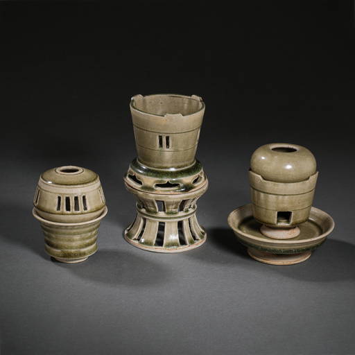 A Set Of Celadon Tea Sets From Xiangzhou Ware In China's Sui Dynasty