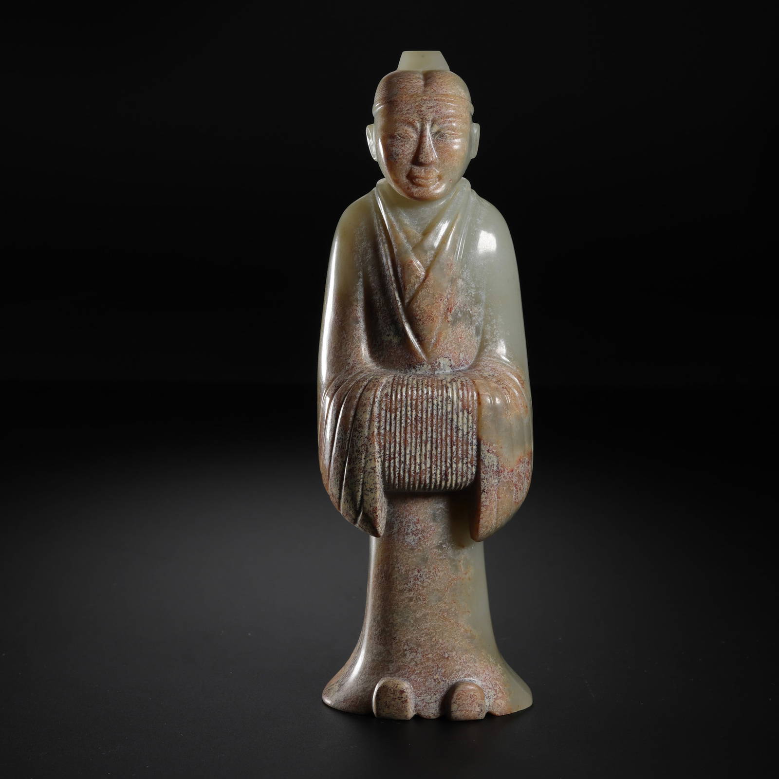 Chinese Han Dynasty Jade Figure Auction