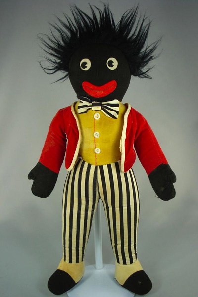 21" Cloth Golliwog By Merrythought