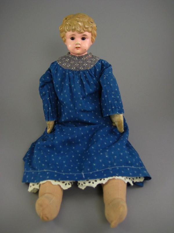 MINERVA TIN HEAD DOLL