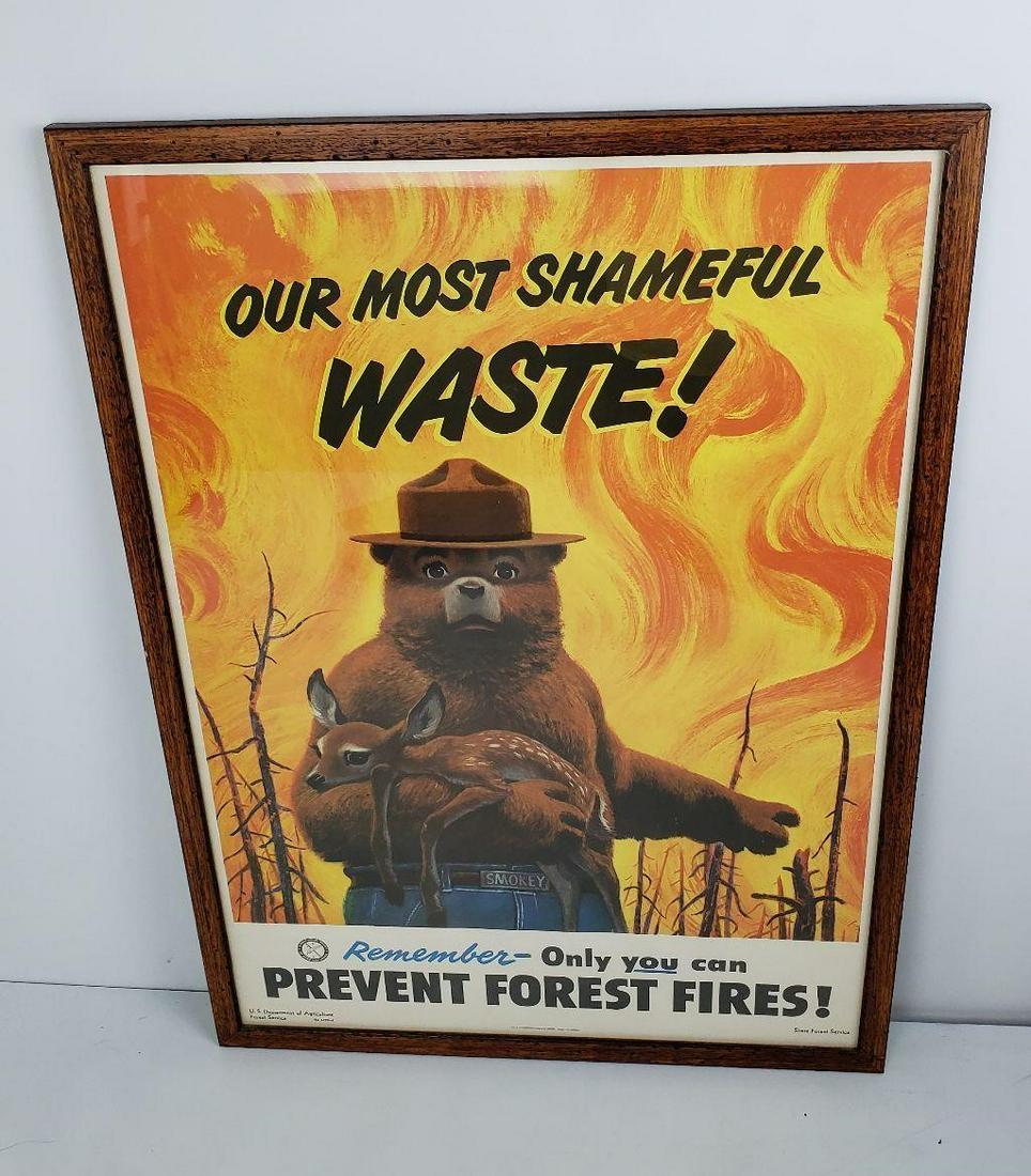 Original 1949 US Forest Service Smokey Bear Poster - Nov 28, 2020 ...