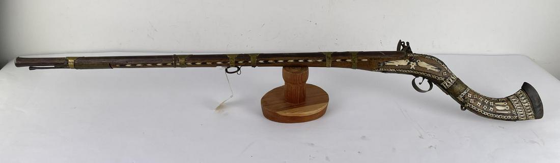 Antique Persian Arab Jezail Camel Rifle