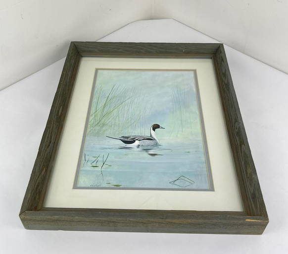 Ron Jenkins Montana Watercolor Duck Painting
