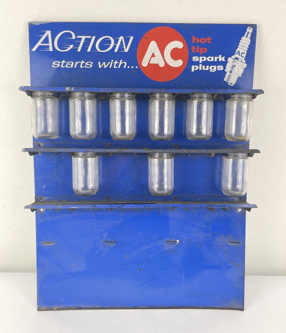 Ac Spark Plugs Display Cabinet