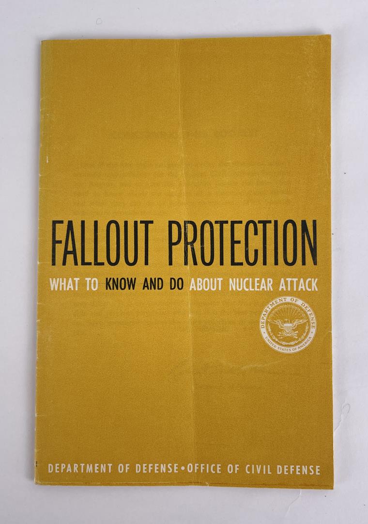 Civil Defense Nuclear Fallout Protection Booklet