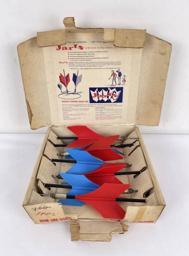 Vintage Jarts Lawn Darts Game